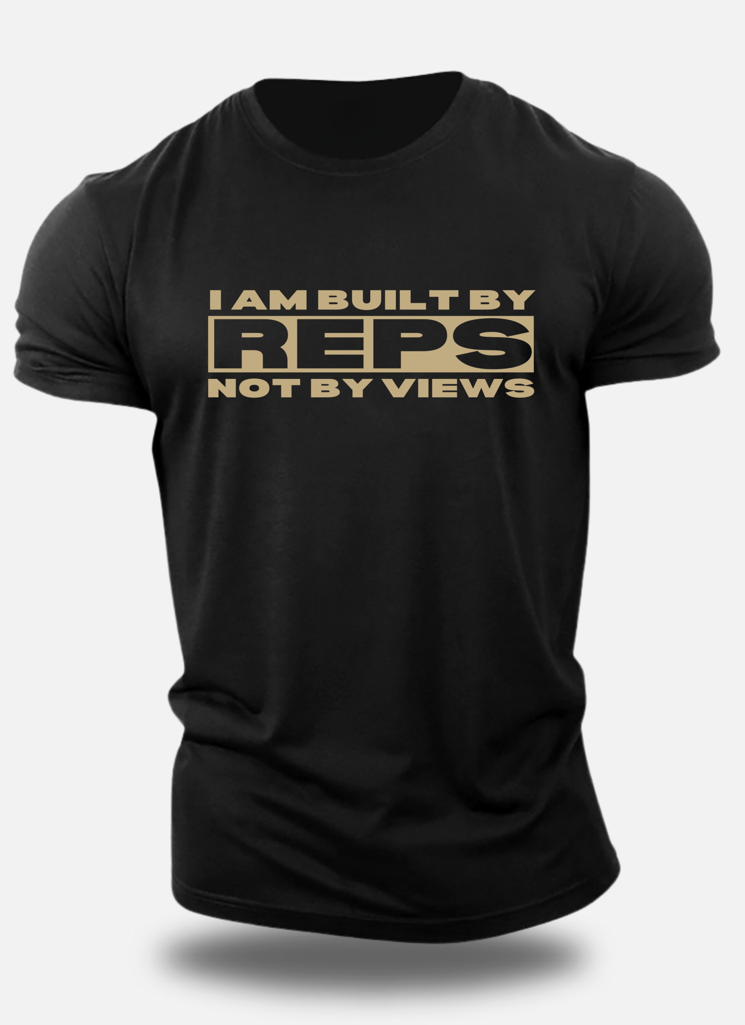 Built By Reps - Pure Cotton Gym Vibe tee – Eagle Squat